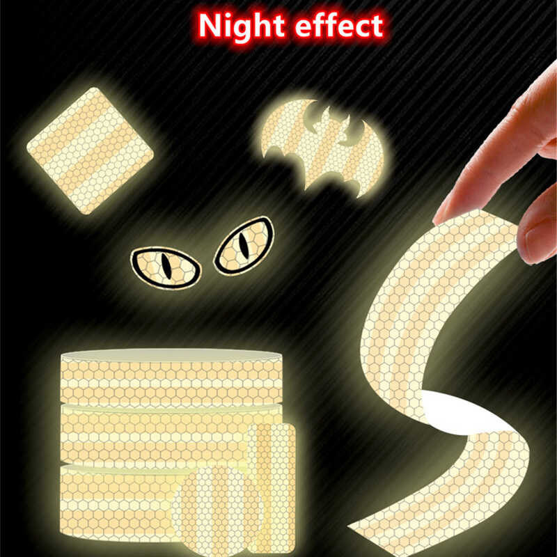 Black Tape 3M Reflective Sticker Diamond Grade Adhesive Safety Mark ...