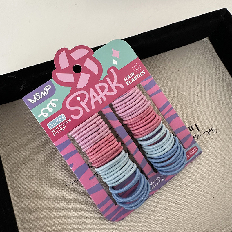 Color New Style Cute Windmill Children's Small Rubber Band Card Set ...