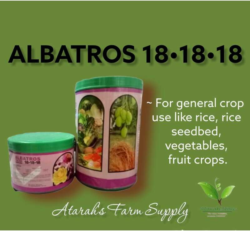 Albatros Foliar Fertilizer (18-18-18) 1kilo at 500g | Shopee Philippines