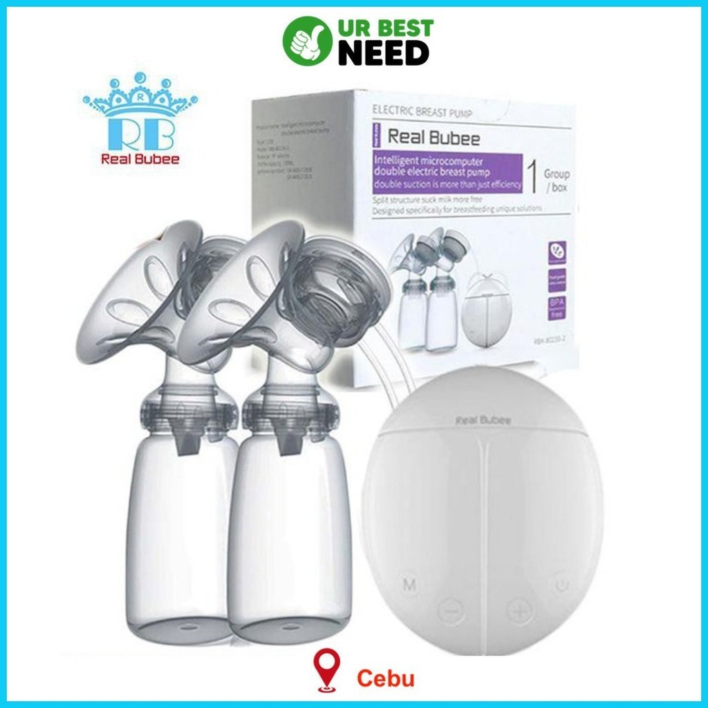 Original Real Bubee Electric Breast Pump Dual Pump | Shopee Philippines