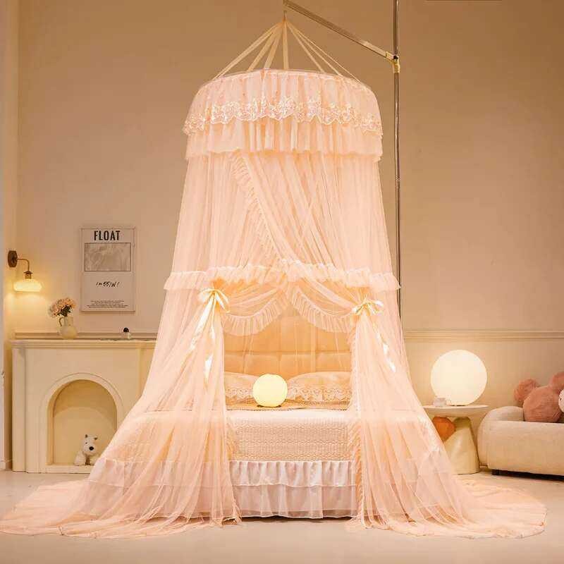 Home At Garden Children Girl Round Tent Nets Curtain Canopy Para Sa ...