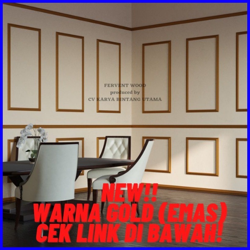 KAYU Wood Trim Wall Molding Molding Wainscoting Wall Panels Wood ...