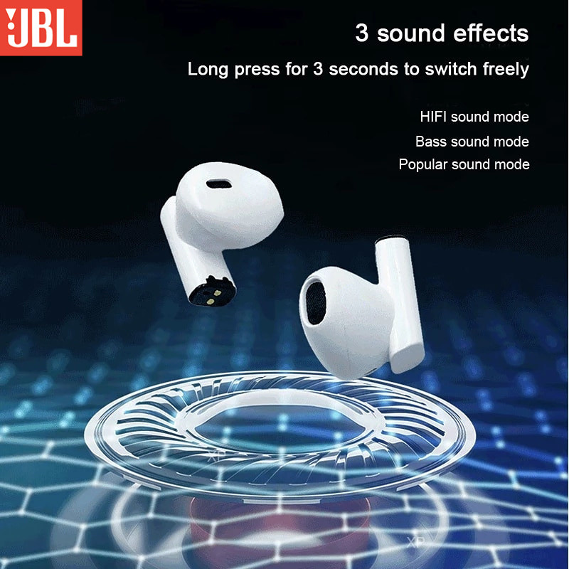 Air Pro5S TWS Wireless Earphones 9D Noise-Canceling Hi-Fi Bluetooth 5.4 ...