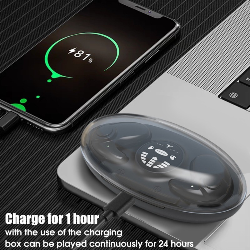 5.3 Hidden Sleep Headset Sports in-Ear Earphones IPX5 Waterproof ...