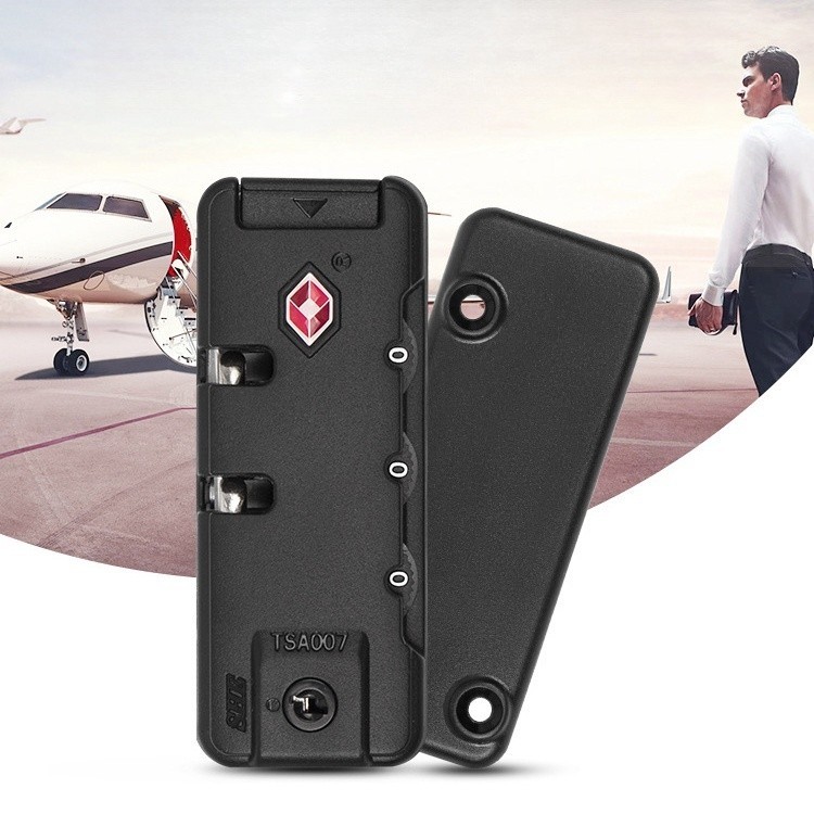 3 Digits TSA007 Luggage Lock Universal TSA Secure Combination Padlock ...