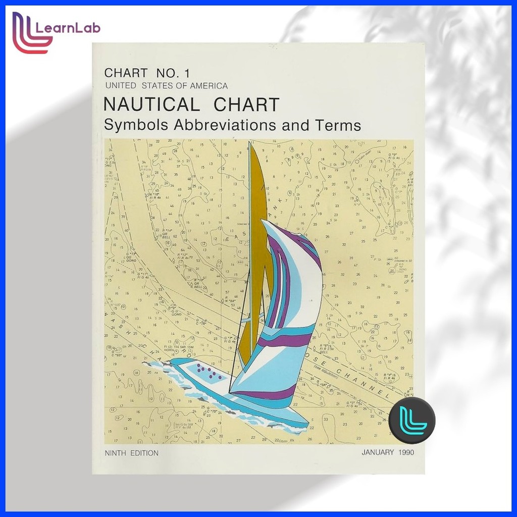 ⭕ ☢ ORIGINAL - Chart No 1 NAUTICAL CHART Symbols Abbreviations and ...