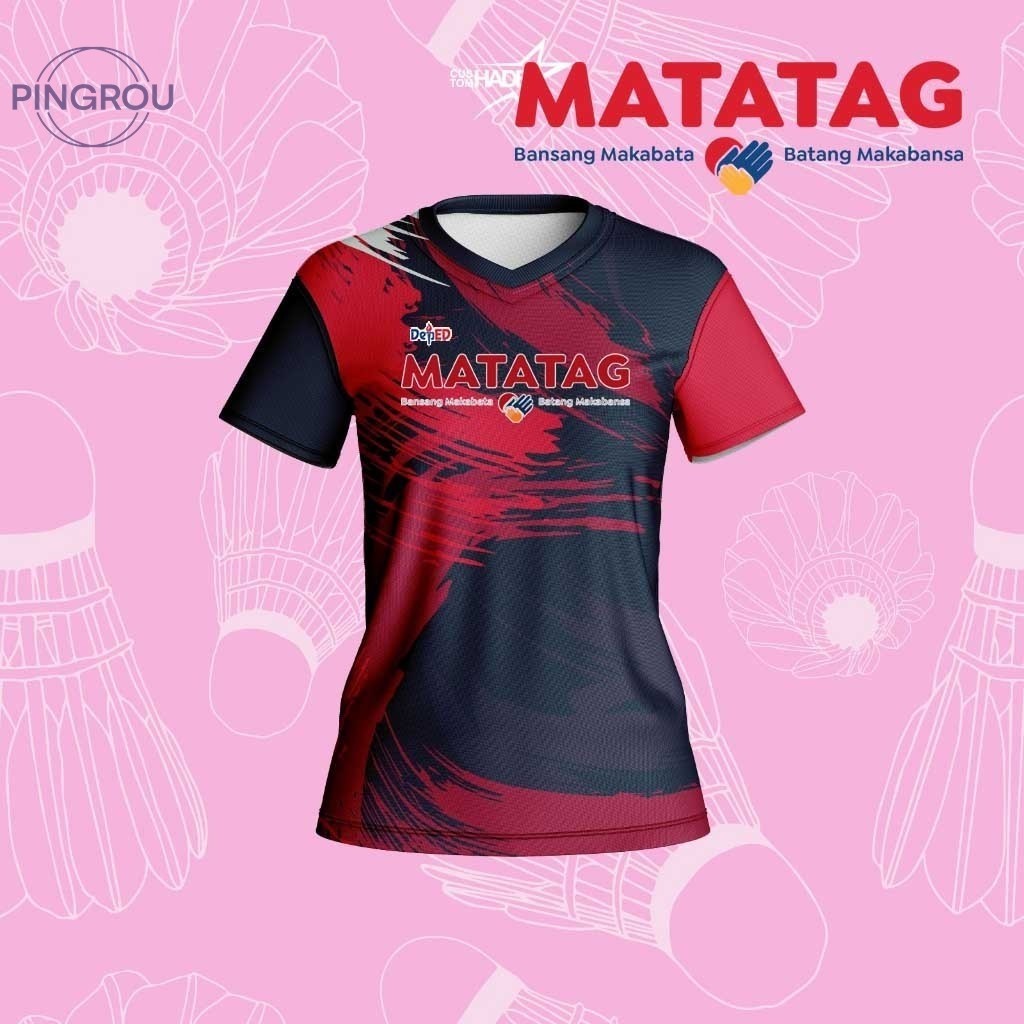 Matatag Shirts Full Sublimation Women Top Unisex Uniform With Logo ...