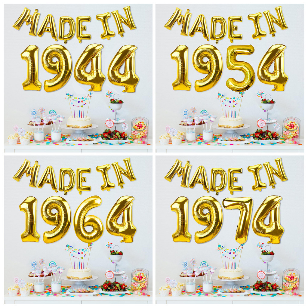 60th birthday party decorations Balloon Backdrop Banner Decor Adults ...