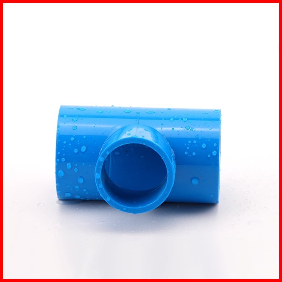 (50PCS)PVC BLUE PIPE FITTINGS EIBOW,PLUG,COUPLING,TEE,COUPLING | Shopee ...