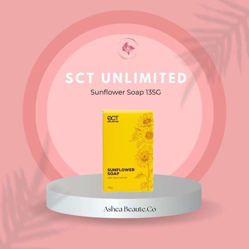 SCT Unlimited Sunflower Soap 135g with Mesh Net | Shopee Philippines
