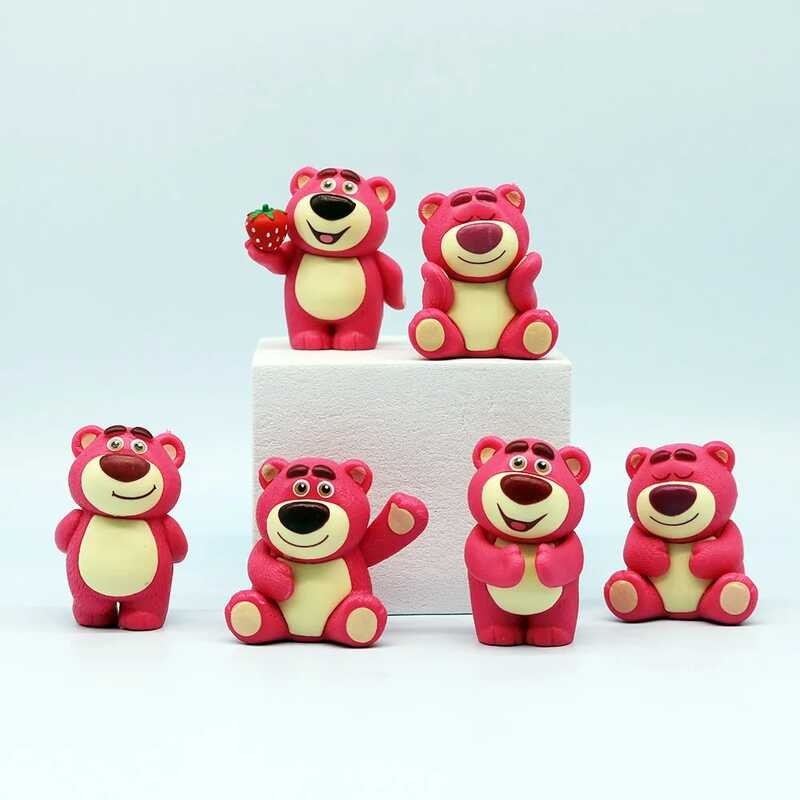 6Pcs/Lot Cartoon [Nakakatawa] Anime - Cute Toy Story Lotso Action ...