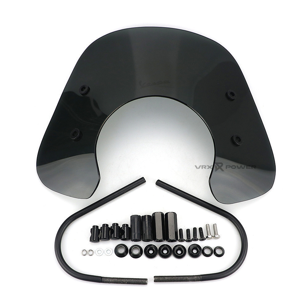 For Vespa GTS 150 300 Motorcycle Windshield Visor Acrylic Wind ...
