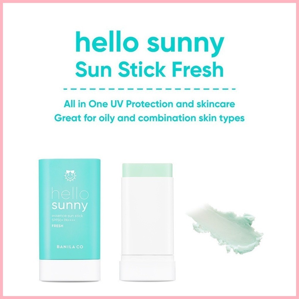 Banila Co Hello Sunny Essence Sun Stick SPF 50 + PA + Fresco 18,5g ...