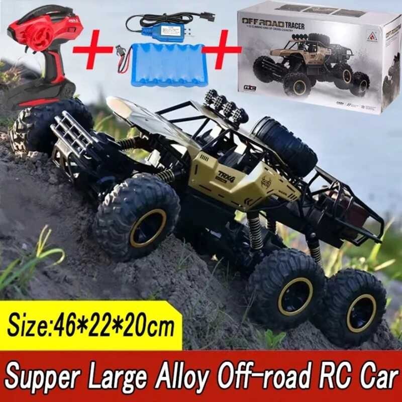 81 RC 1/16 Alloy 4Wd Monster Truck Crawler 40Mhz Umakyat Car 4X4 ...