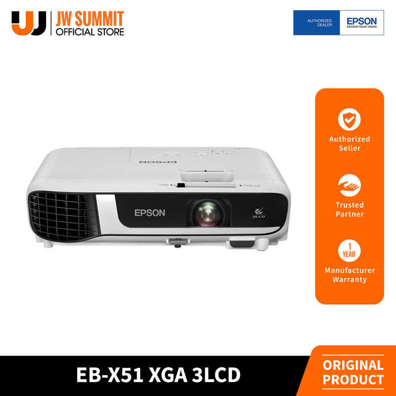 Epson EB-X51 XGA 3LCD 3800 Lumens Projector | Shopee Philippines