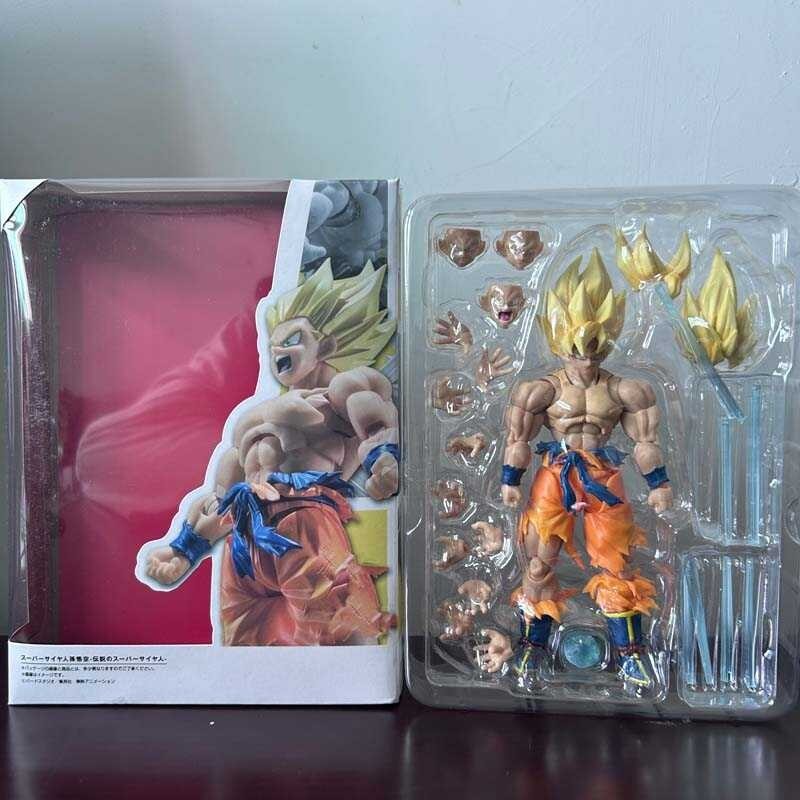 4F Dragon Ball Z Son Figure SHF S.H.Figuarts Goku War Damage Super ...