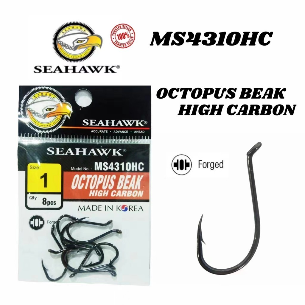 SEAHAWK MS4310HC OCTOPUS BEAK HIGH CARBON (MADE IN KOREA) | Shopee ...