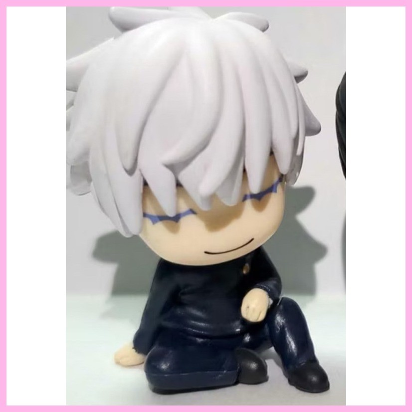ㄨ ♘ Gojo Satoru Geto Suguru Ieri Shoko Chokonokko Figure Chibi Japan ...