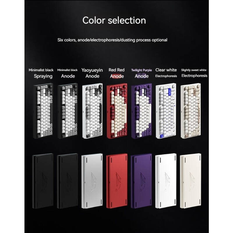 weikav D75 The third mock examination aluminum lump lump mechanical ...