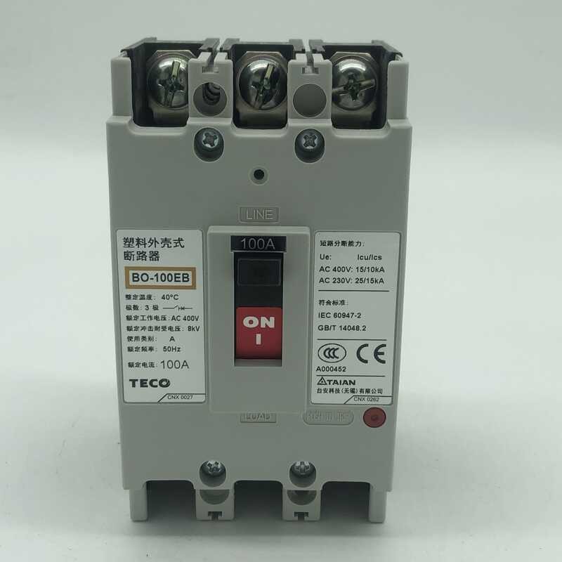 Dongyuan Taian BO100EB Plastic Case Circuit Breaker 3P 30A 40A 50A 63A Air Switch BO160EB ...