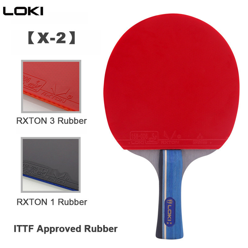 Original LOKI Table Tennis Racket for Beginners ITTF Approved Trainning ...