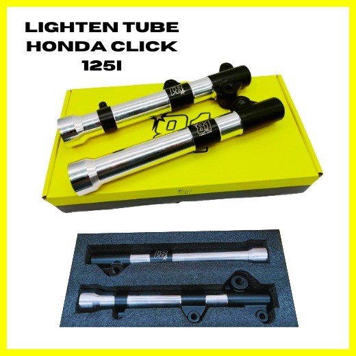 Guarantee 8.1 LIGHTEN OUTER TUBE FOR CLICK 125 (BLACK&SILVER) | Shopee ...