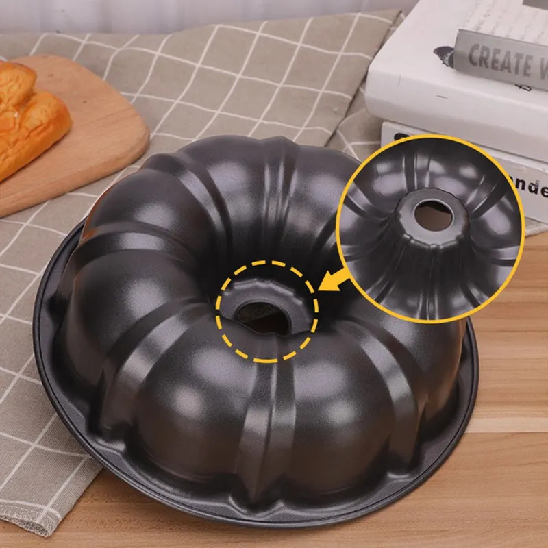 24cm Cake Molding Pan Bakeware Pan Non Stick Chiffon Cake Molder ...
