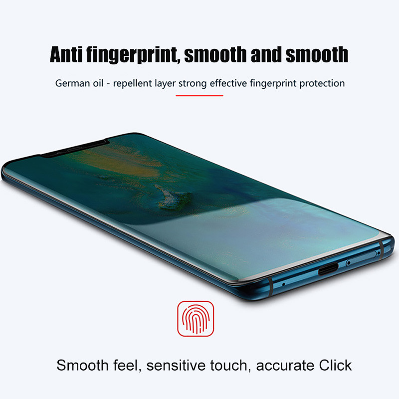 UV Tempered Glass Screen Protector for Samsung S10 S8 S9 Note 10 Plus ...