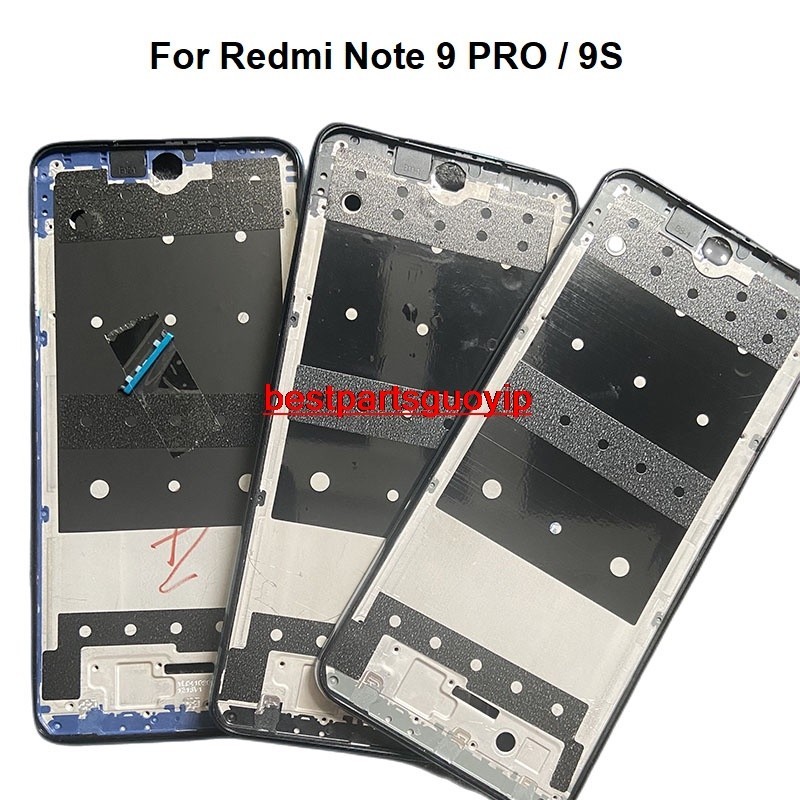 gyi- For Xiaomi Redmi Note 9 PRO Middle Frame Front Bezel Housing Case ...
