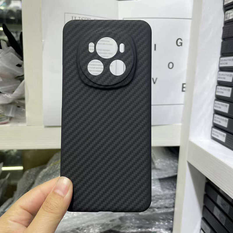 Kaso Para Sa Huawei Honor Magic 6 Pro Magic6 Real Carbon Aramid Fiber ...