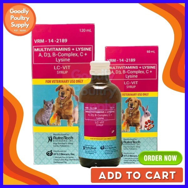∏ LC Vit Multi-vitamins Syrup, Pet Multivitamins Cat Dog Vitamins ...