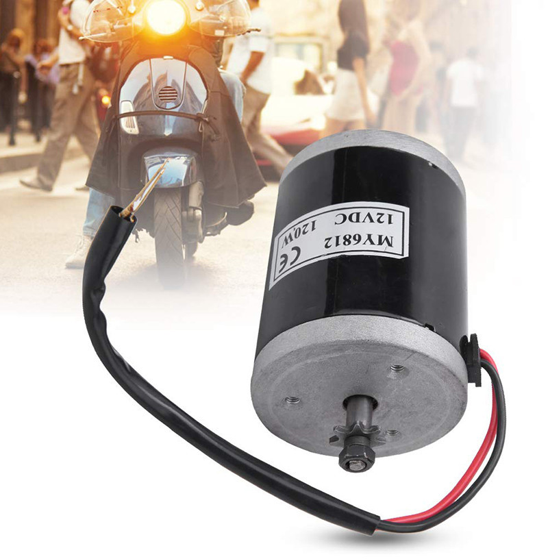 High Speed Electric Motor MY68 Electric Scooter Motor 120W 100W 12V/24V ...
