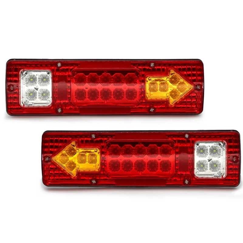 19Led Car Trailer Truck Rear Tail Light Brake Reverse Lamp Itigil Ang ...