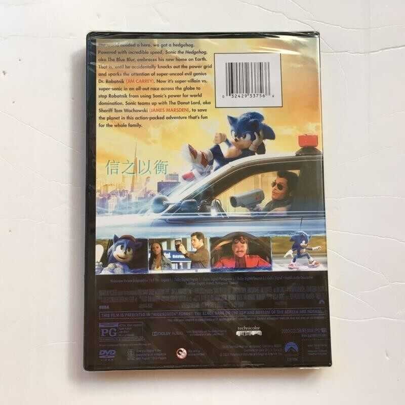 Ang Sonic Hedgehog English Movie DVD | Shopee Philippines