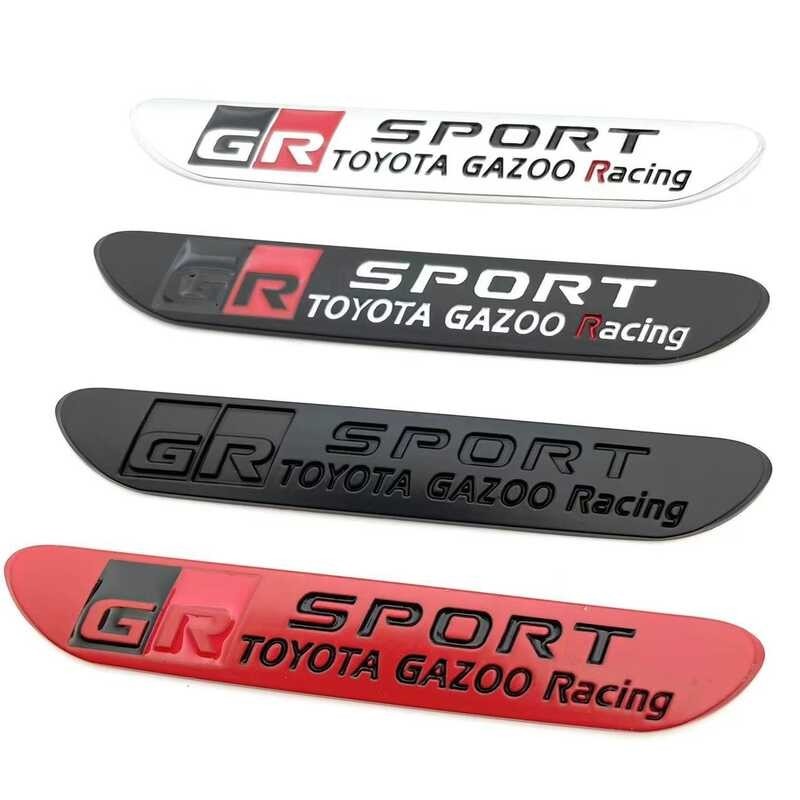 Car GR Gazoo Racing - Side Fender Trunk Badge Emblem Styling Sticker ...
