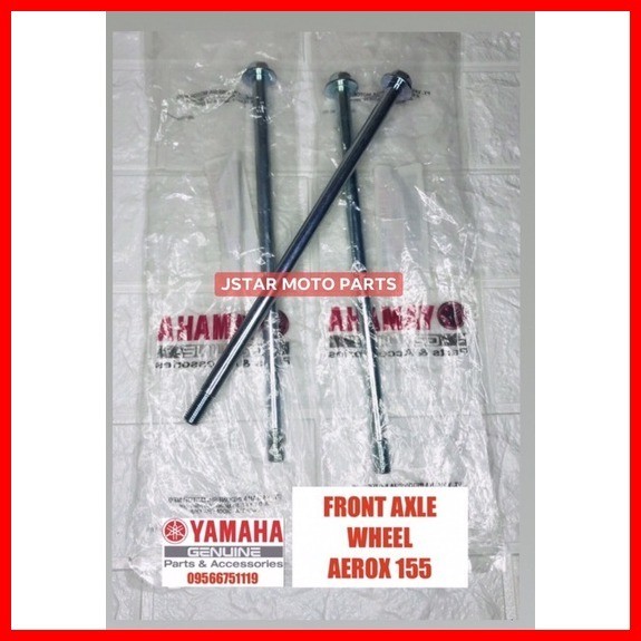 FRONT AXLE WHEEL OR IHE for AEROX155 v1 / NMAX V1 V2 / YAMAHA GENUINE ...