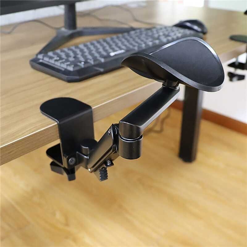 Portable Support Ergonomic Adjustable Computer Armrest Bracket For Desk ...