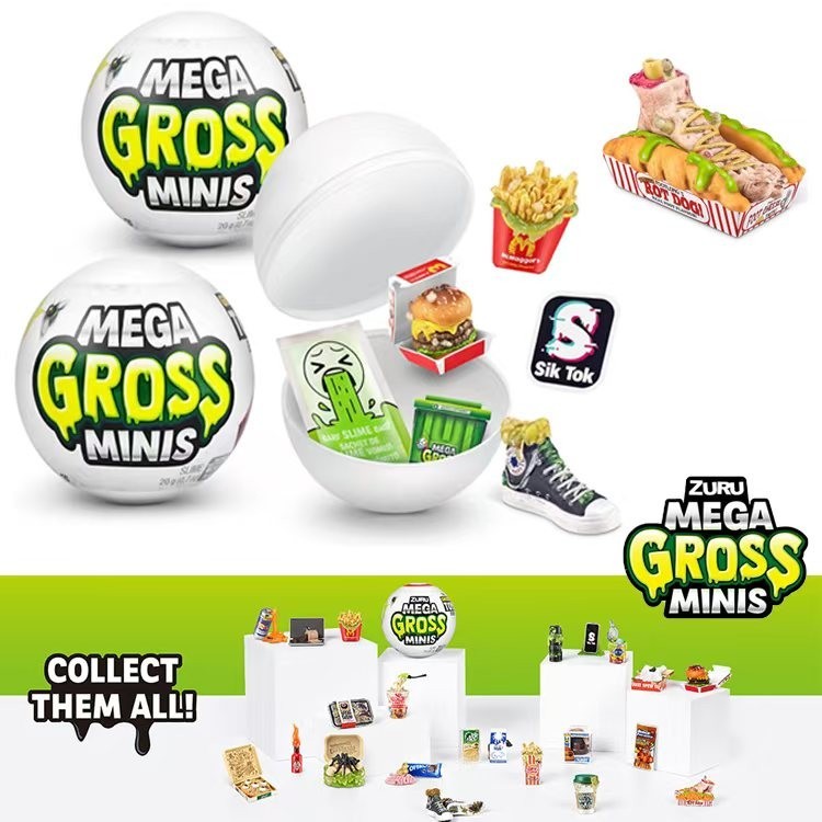 5 Surprise Mega Gross Minis Mystery Collectible Minis Brands Toy Blind ...