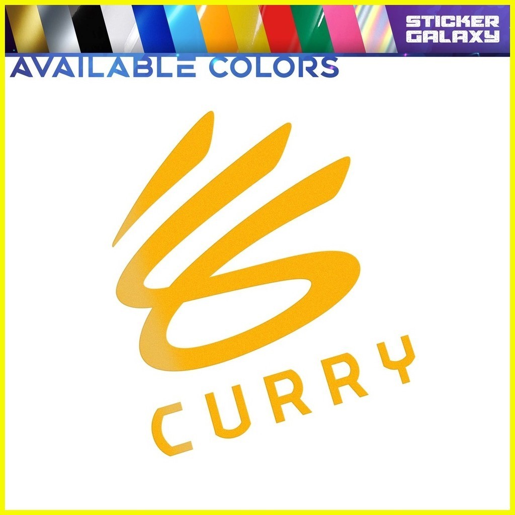 Stephen Curry WATERPROOF STICKER vinyl decal NEW LOGO for motor, car ...