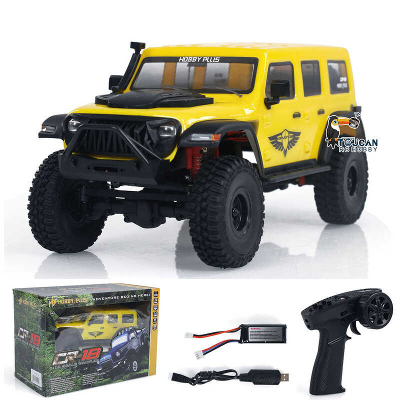 1/18 Scale Hobby Plus RC Mini Crawler Rock Car 4X4 RTR 4Wd Radio ...