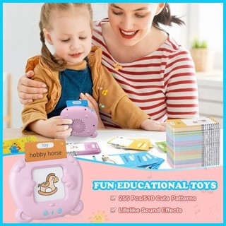 Early Education Pronunciation Flash Card Machine Toddler Talking ...
