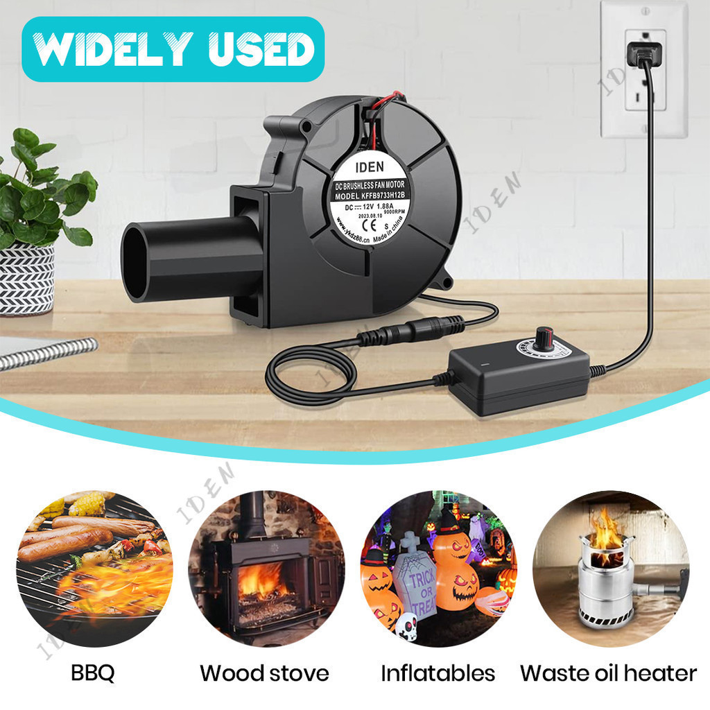 Blower Fan for Kalan Outdoor Grill Barbecue Picnic Charcoal Stove BBQ ...