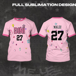 7.7 Sale 2024 BINI SHIRT VER 1 ALL MEMBERS Pink TRENDY BINI TSHIRT P ...