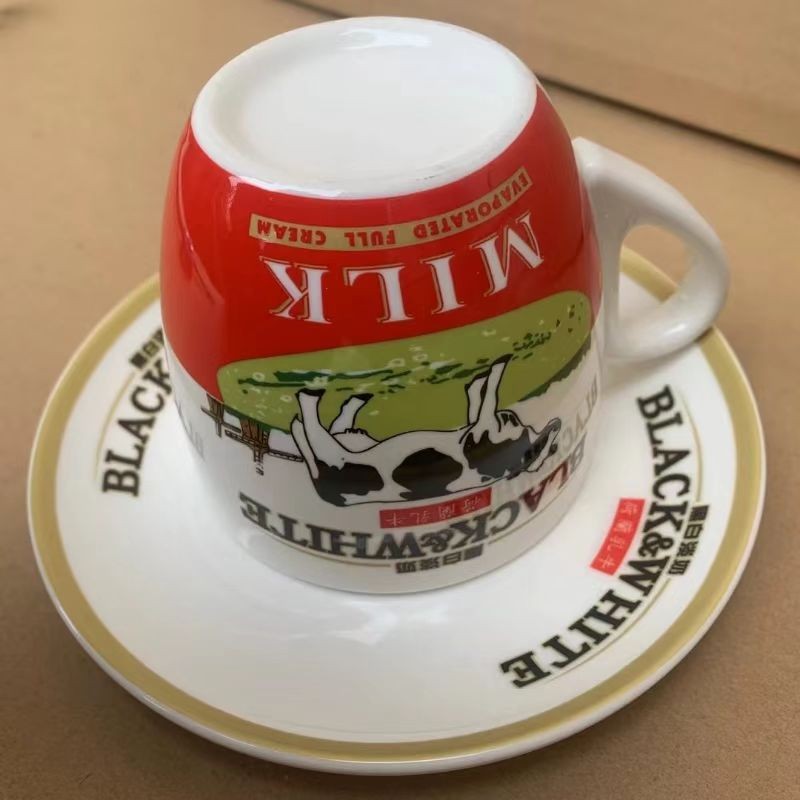 Ceramic Coffee Cup Mark Cup Breakfast Cup Dish | Shopee Philippines
