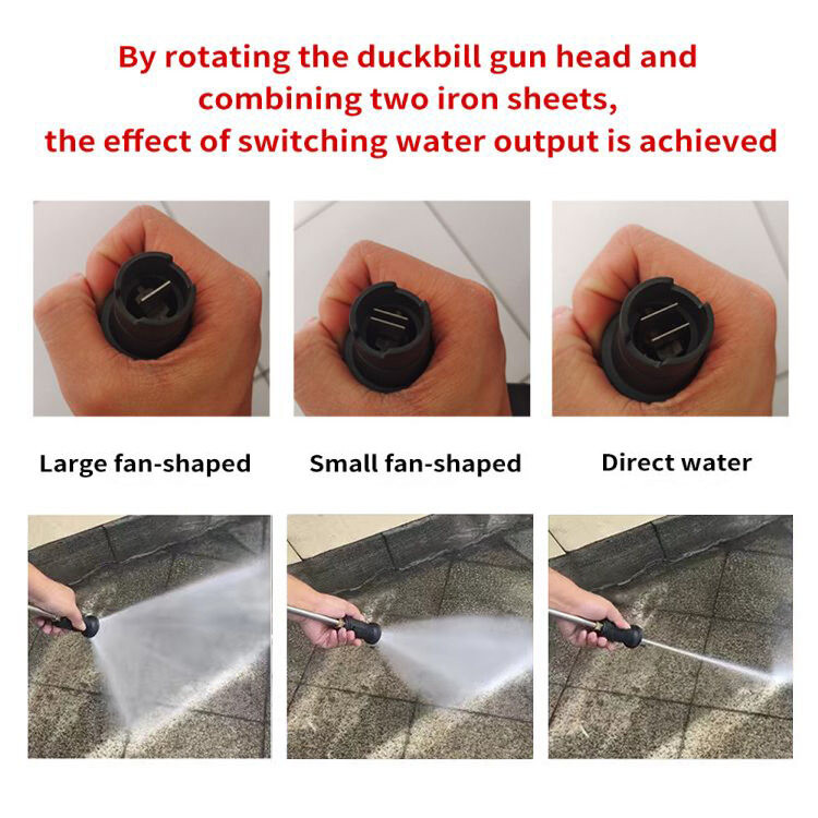 High Pressure Water Spray Gun Cleaning Water Gun Jet Washer High ...