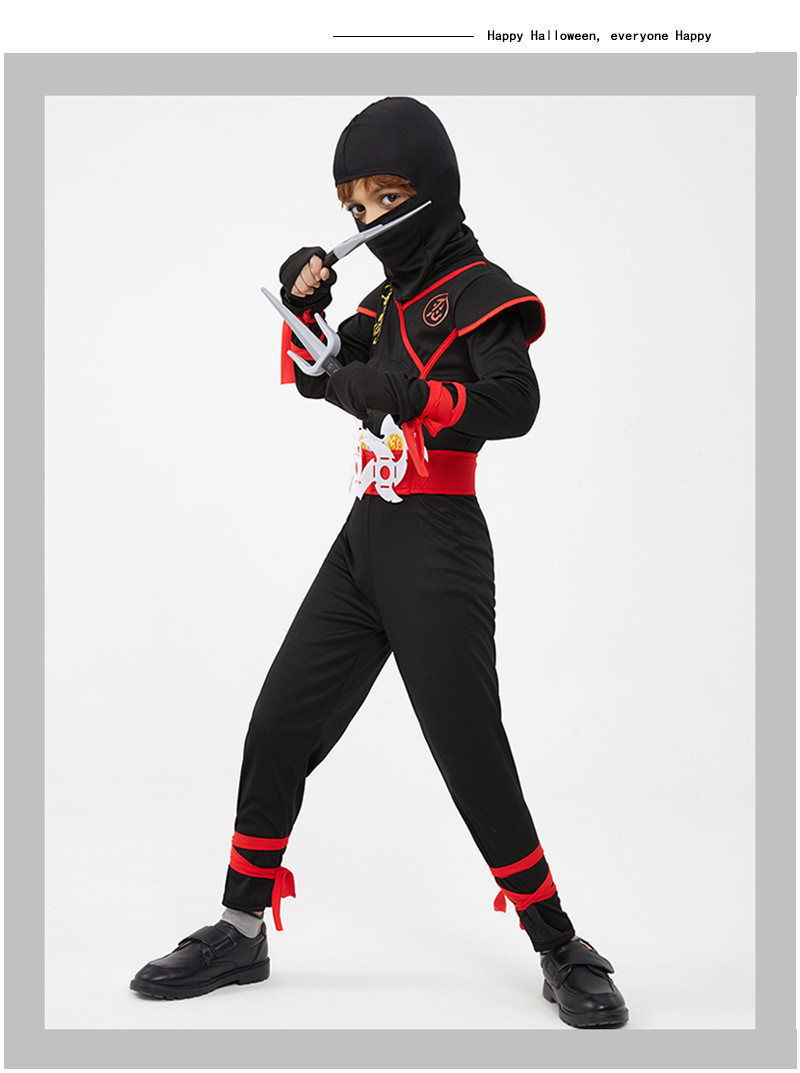 Cosplay Halloween costumes, children's ninja costumes, muscle costumes ...