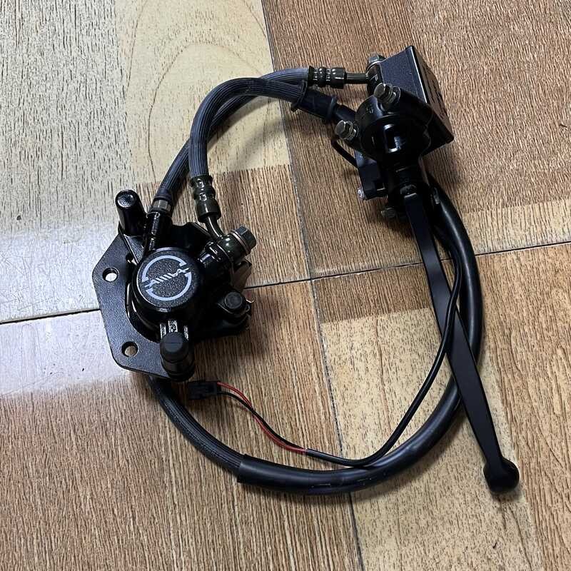 Original factory diagram of front disc brake pump, upper and lower pump ...