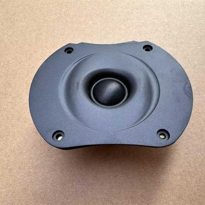 Originally British Quad aluminum panel with tweeter, and high-end wire ...