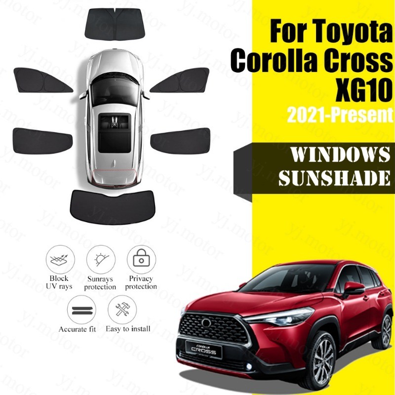 For 2021 - 2024 Toyota Corolla Cross Car Windshields Front Rear Window ...