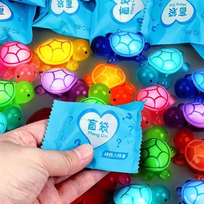 Luminous Turtle Touching The Blind Bag Toy Ornaments/Cartoon Turtle ...